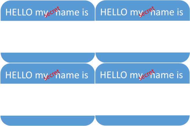 Deduction Name Game – A New Look – Paper Dice Games