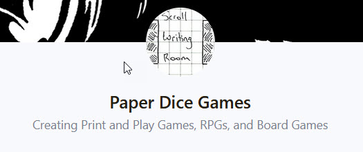 Paper Dice Games Patreon – Paper Dice Games
