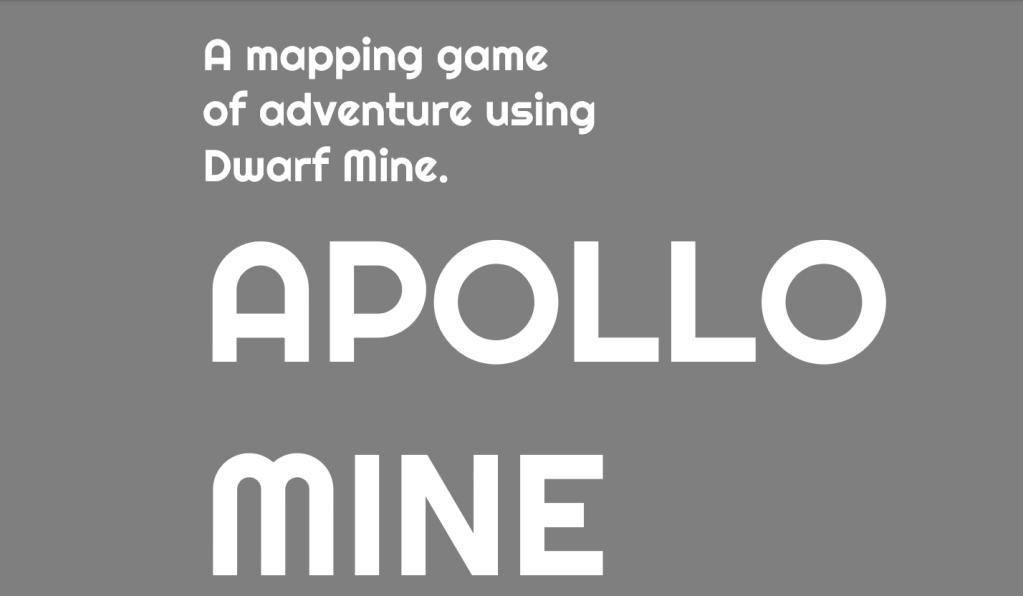 Dwarf Mine Sale – and Apollo Mine Introduction – Paper Dice Games